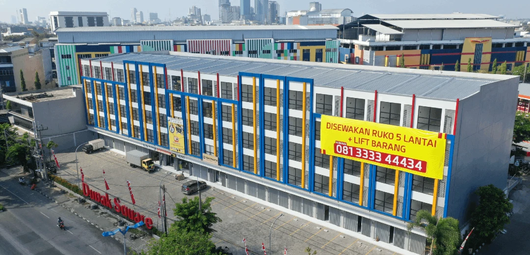 Dupak Square | Ruko 5 Lantai di Bubutan, Surabaya